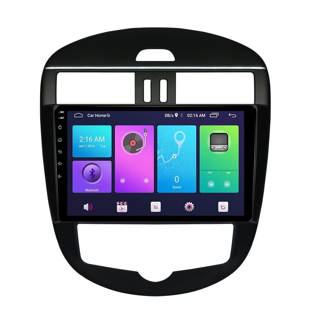 Sovob Android Car Stereo for Nissan TIIDA 2012 2013 2014 AT 2 Din Radio ...
