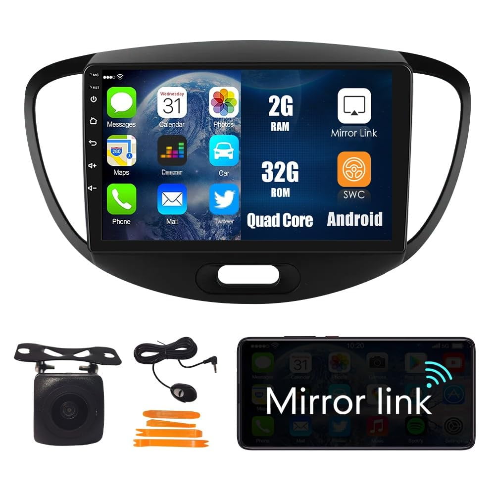 Sovob Car CarPlay Android Auto Navigation Stereo GPS Radio Reverse ...