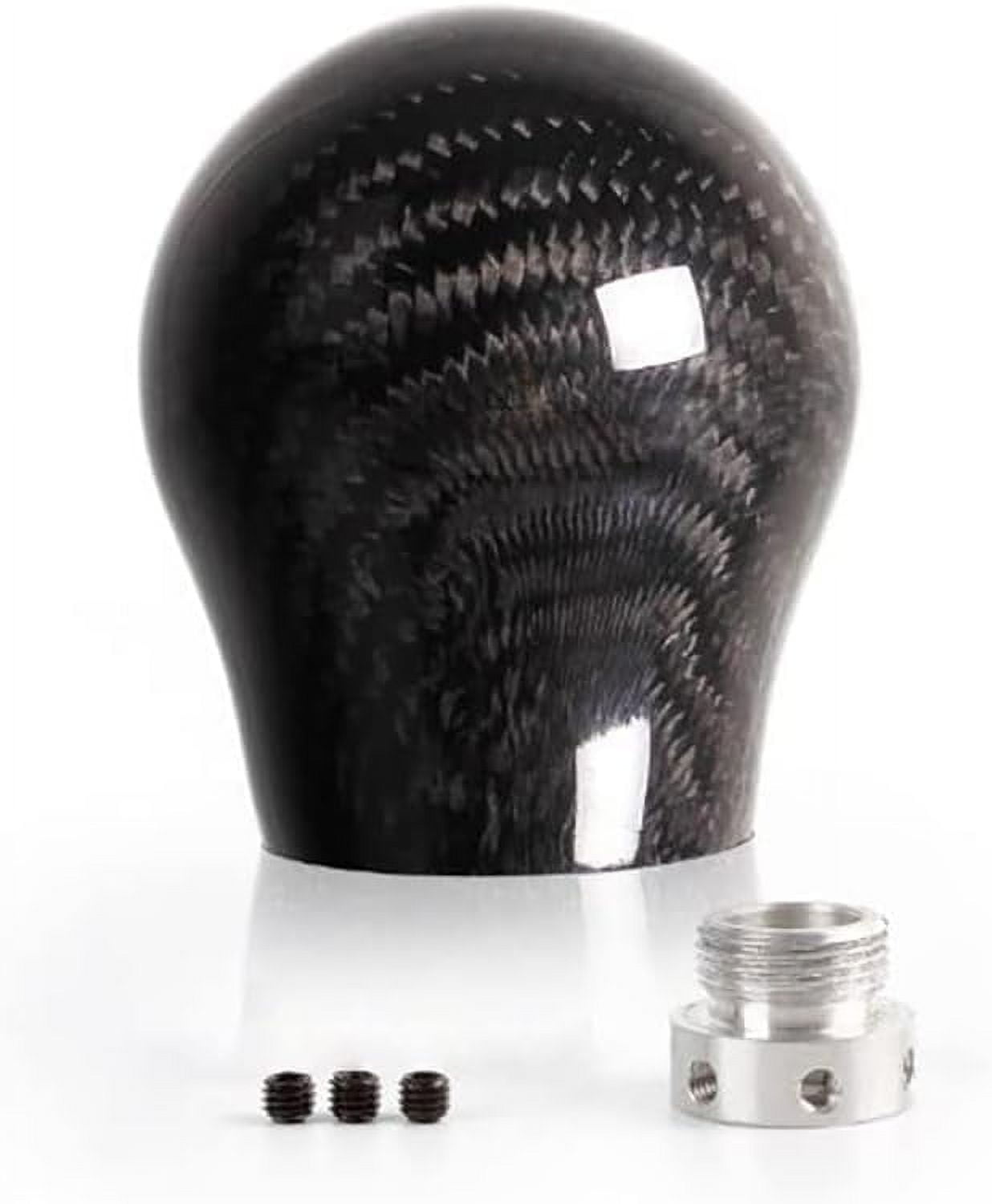 Sovob Car Carbon Fiber Gear Lever Knob, Car Shift Knob Shift Lever Knob ...