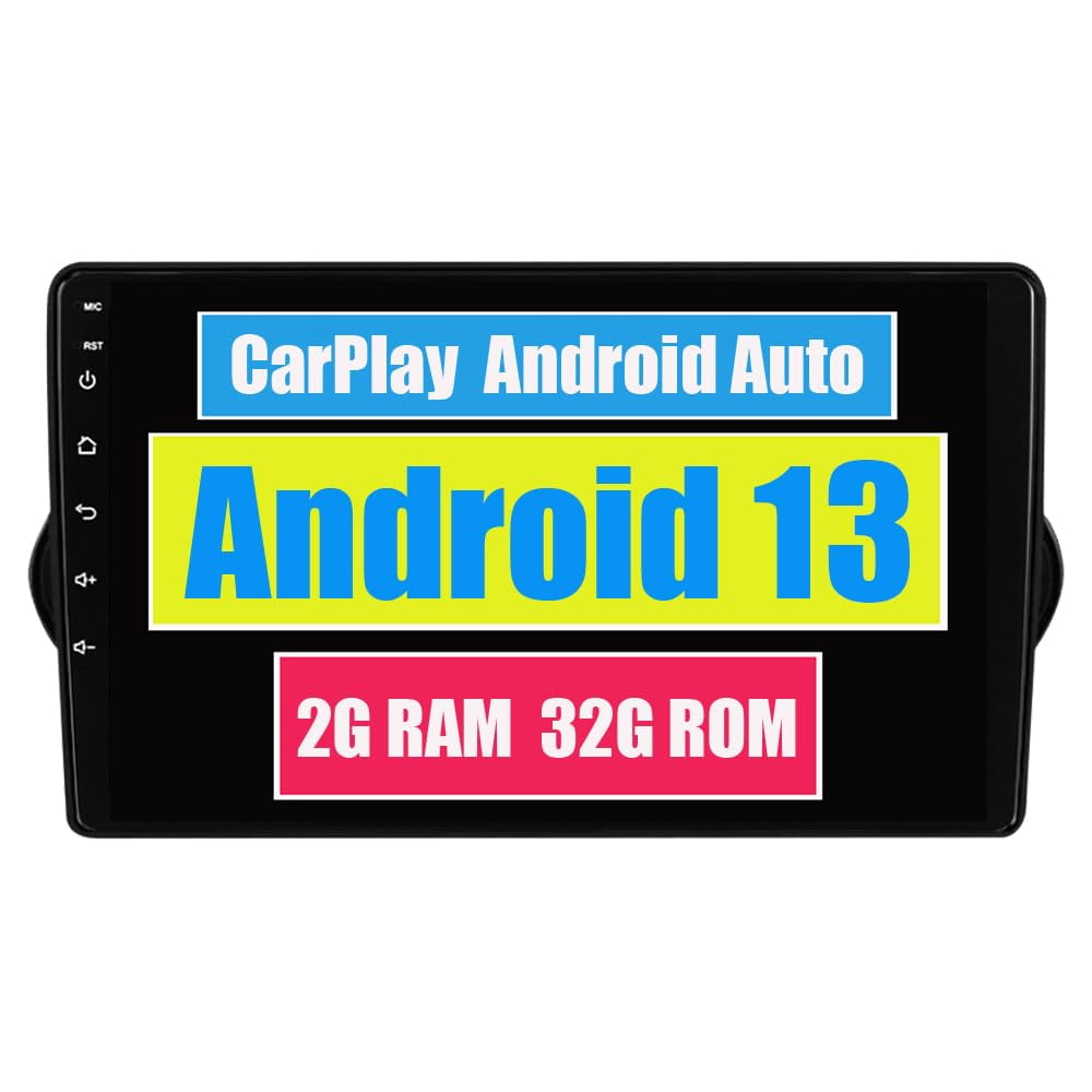 Sovob Car Stereo Radio for Fiat Tipo Egea Dodge Neon 2015 2016 2017 ...