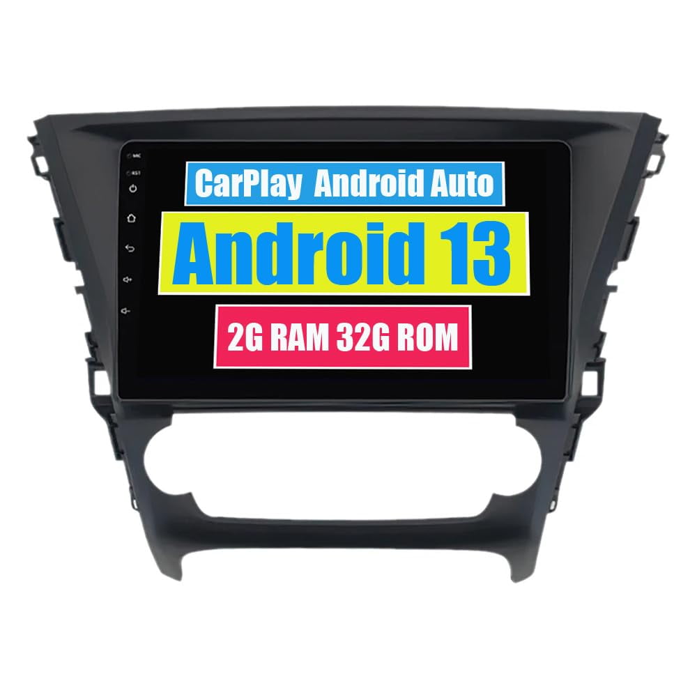 Sovob Car Stereo Radio for Toyota Avensis 2018 2019 2020 with CarPlay ...