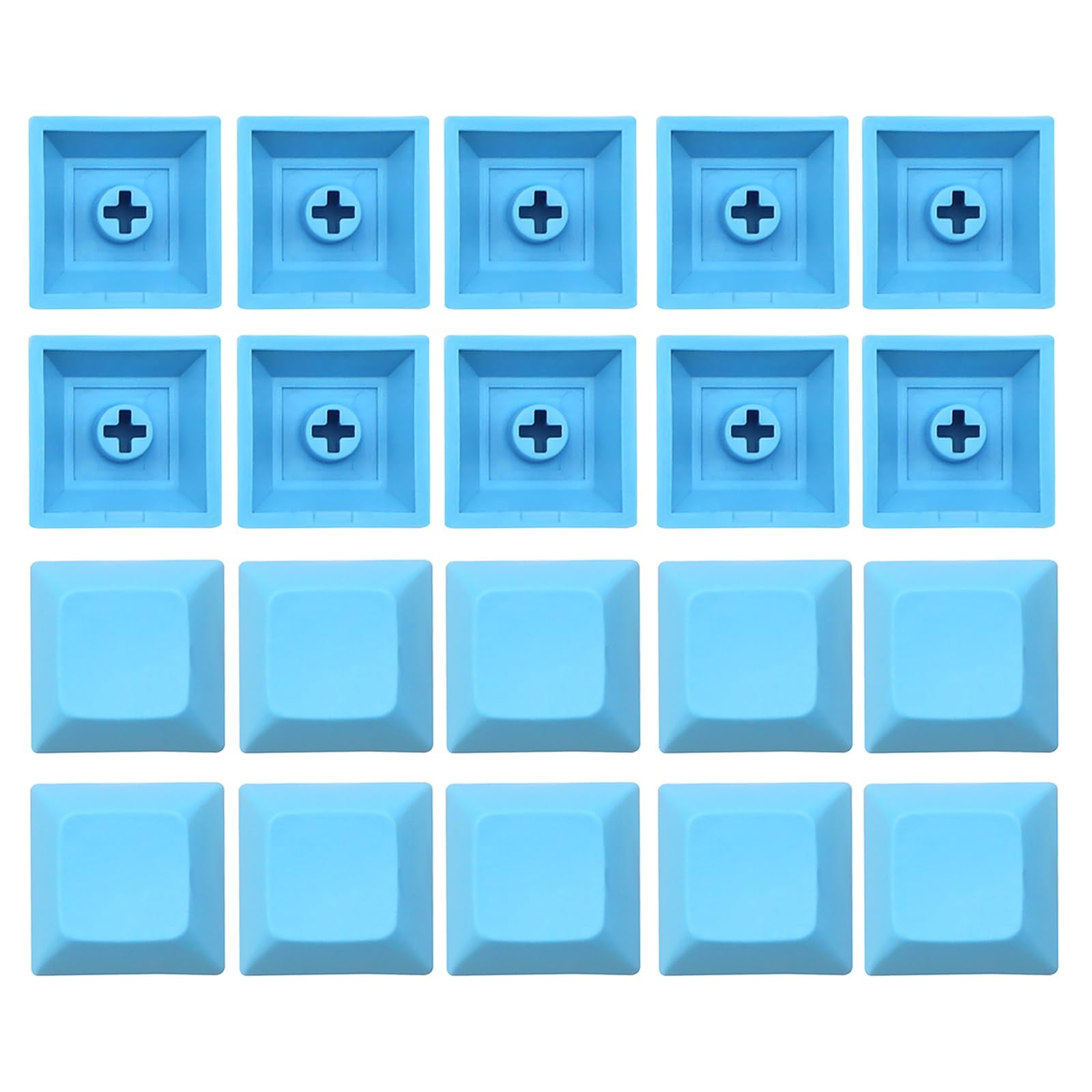 Sovob DSA 1U Keycap Set PBT Blank Keycaps DSA Profile 1U Height Keycap ...