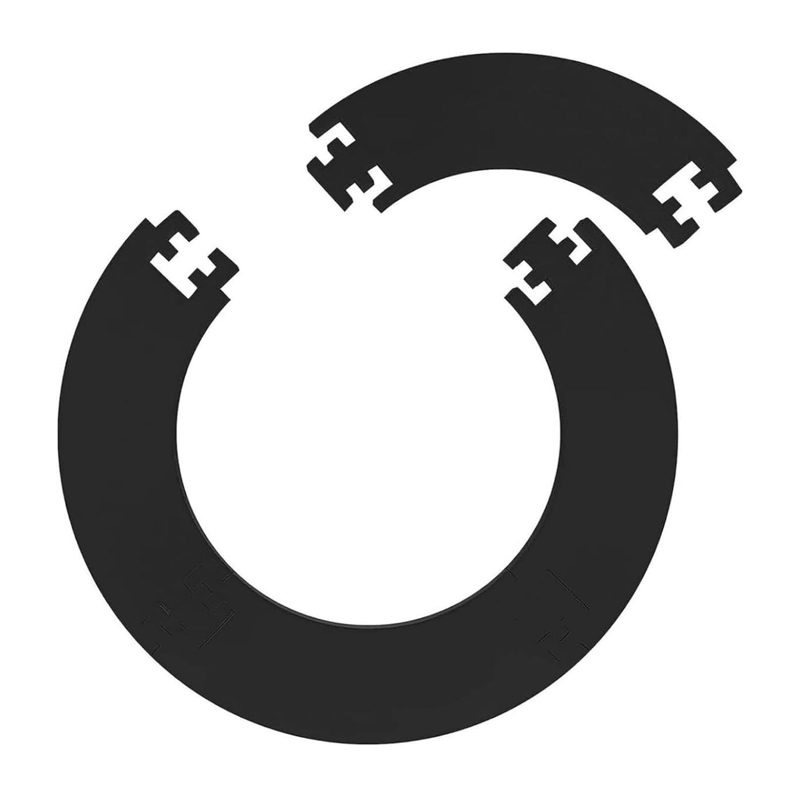 Sovob Dart Board Surround Ring,Safety Dartboards Wall Protector ...