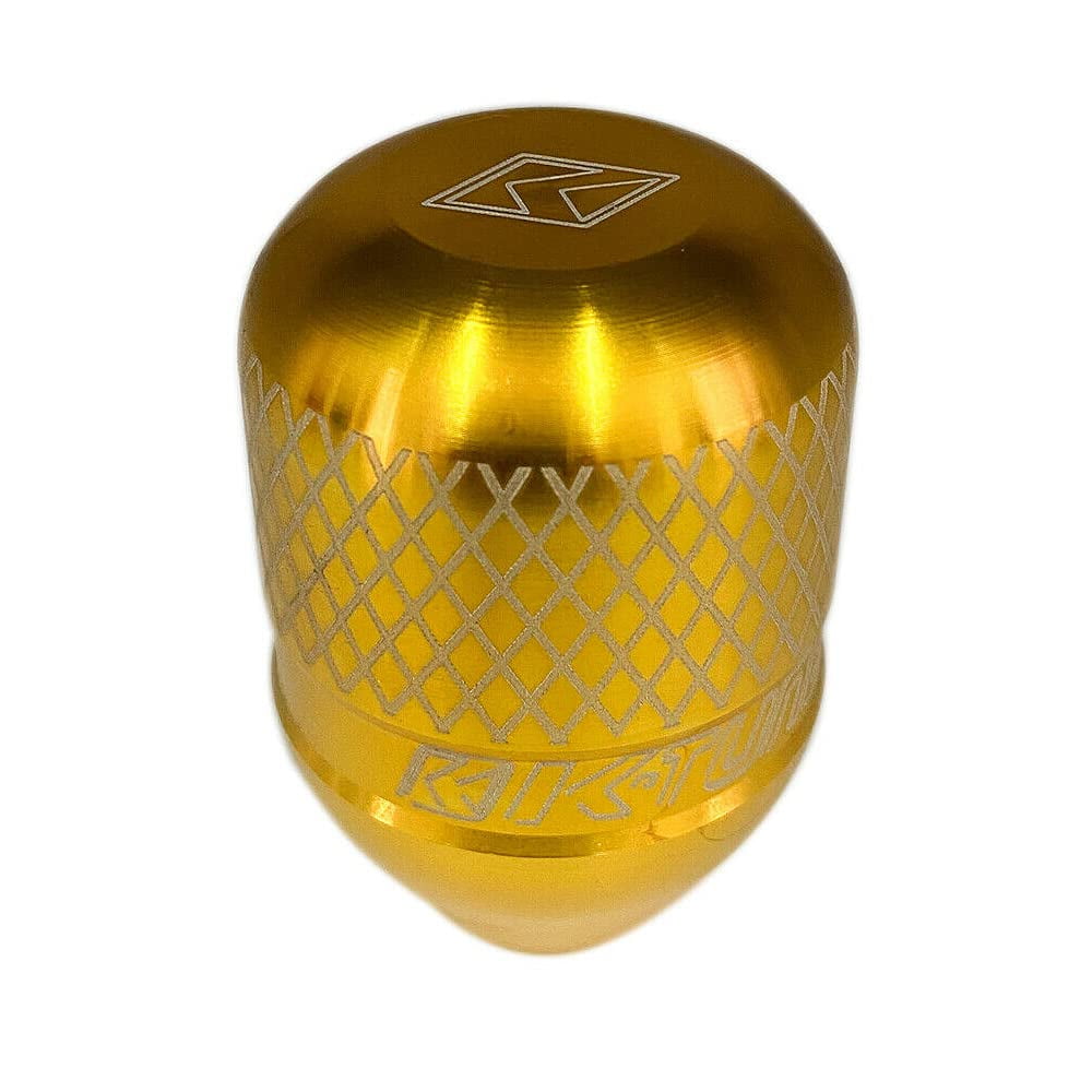 Sovob Gear Shift Knob Gold Weighted Shift Knob Engraving with Logo for ...