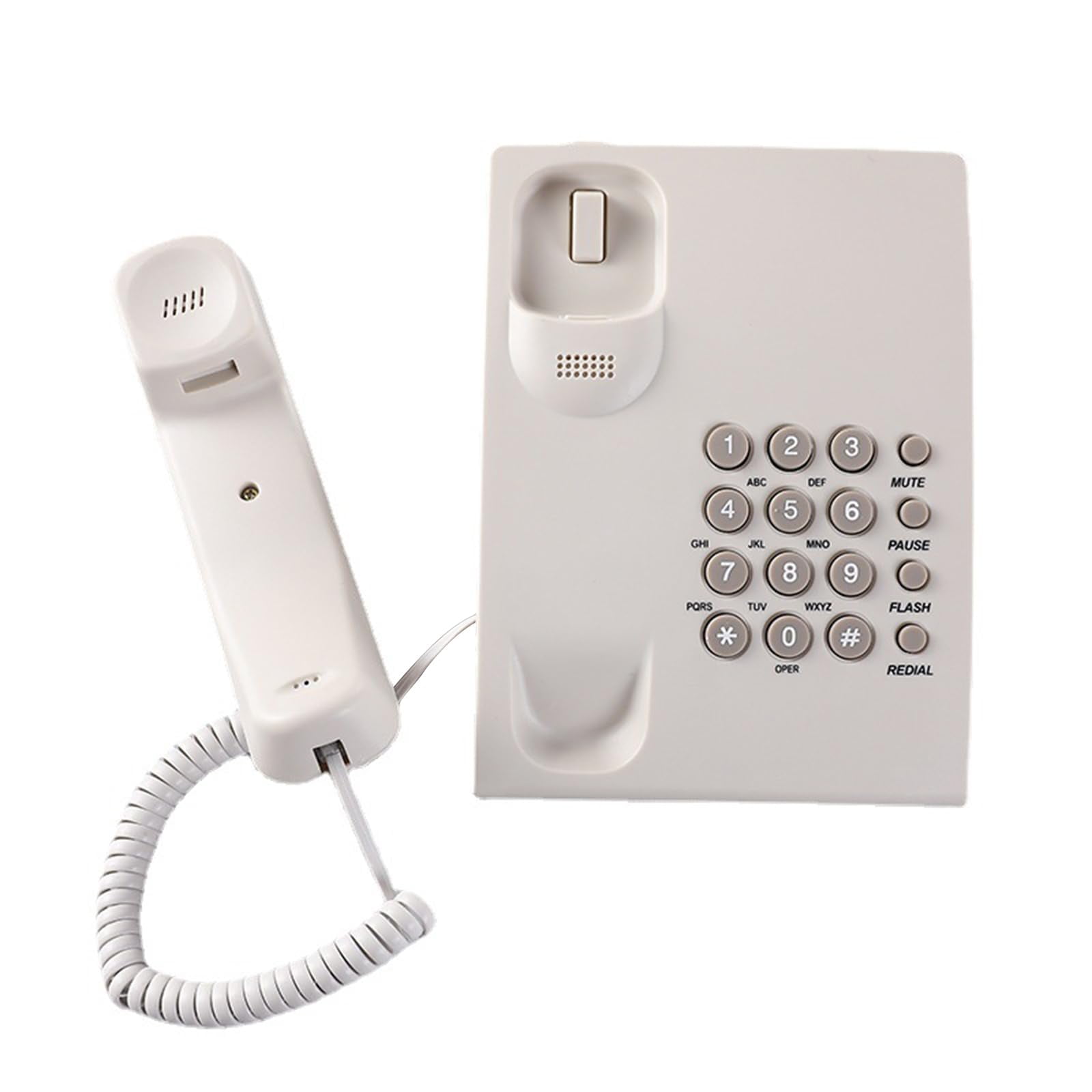 Sovob KXT 670 Corded Landline Phone for Home Office Hotel Desktop English Telephone Fixed Office ...
