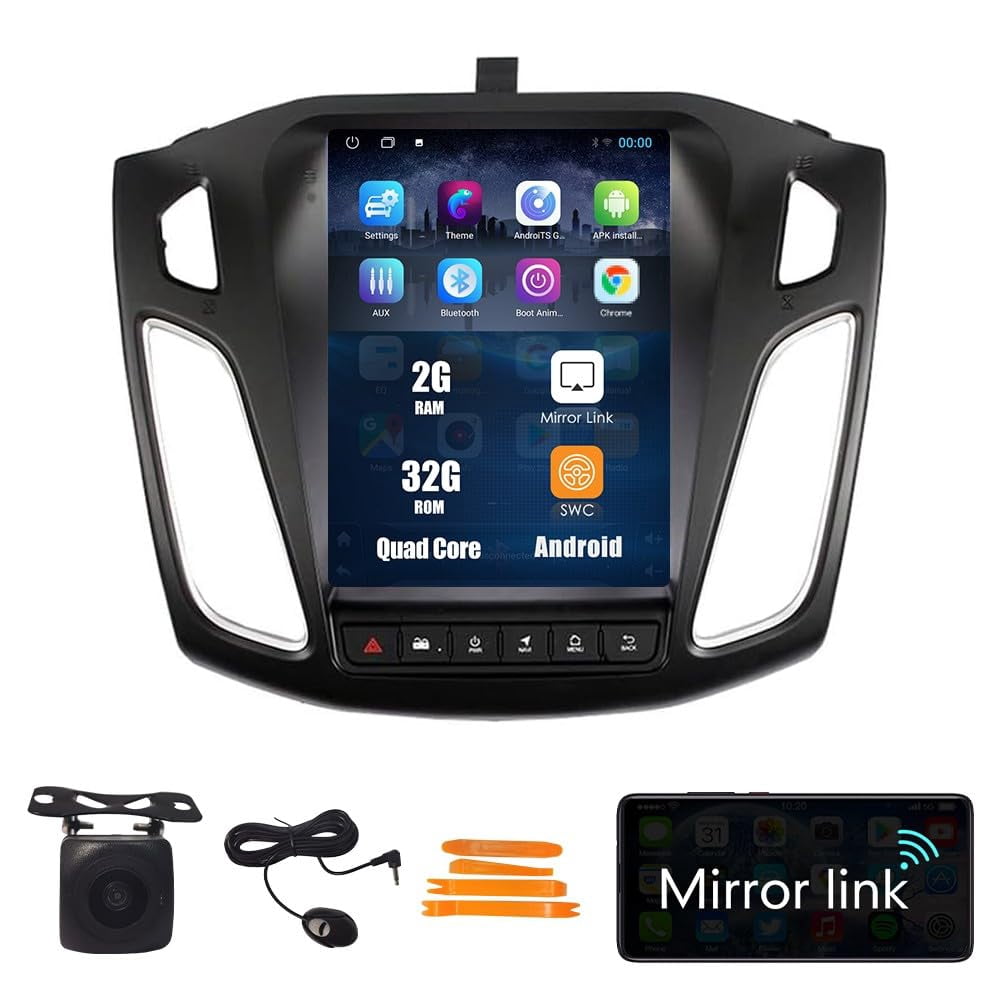 Sovob Tesla Style Car Android Navigation Stereo GPS Radio Reverse ...