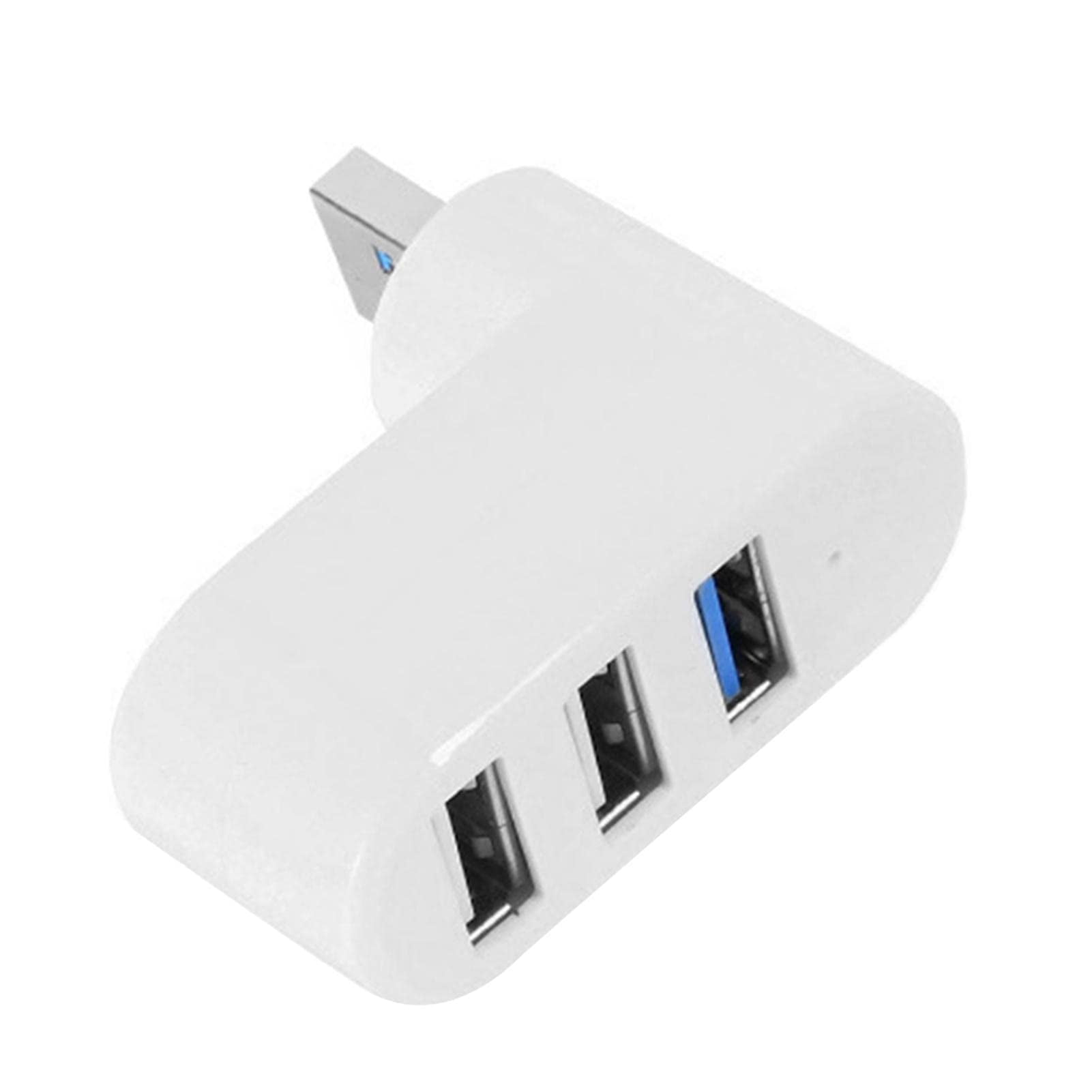 Sovob USB Port Splitter - USB Hub 3 Port Splitter | 90/180 Degree ...