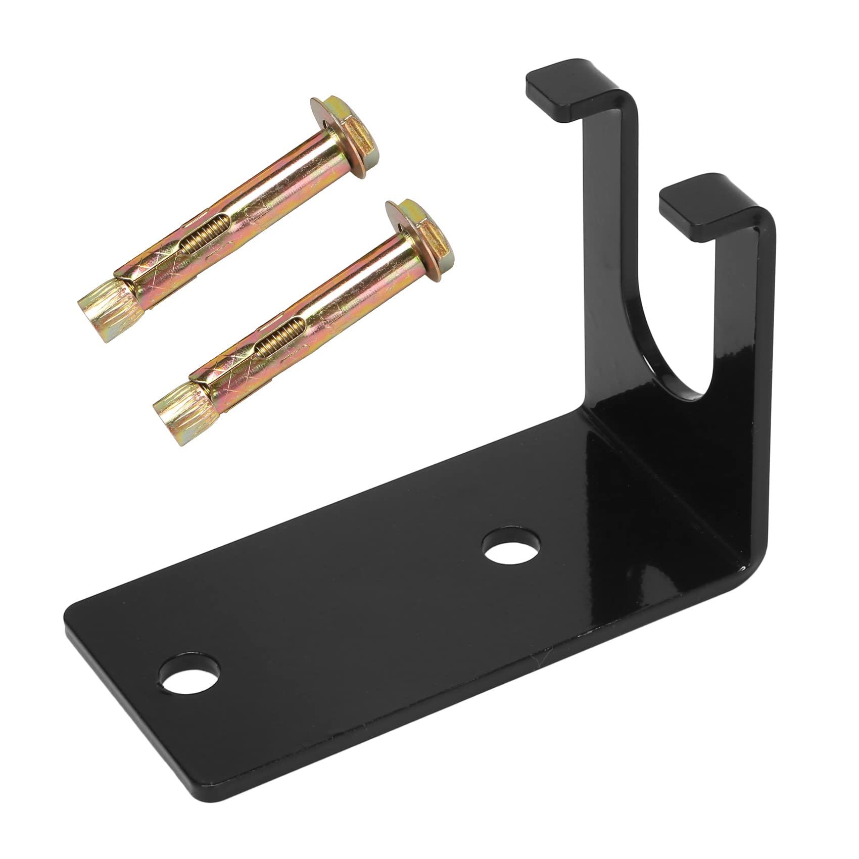 Sovob Wall Mount Rod Holder Heavy Duty Bar Bracket Storage Holder Bar ...