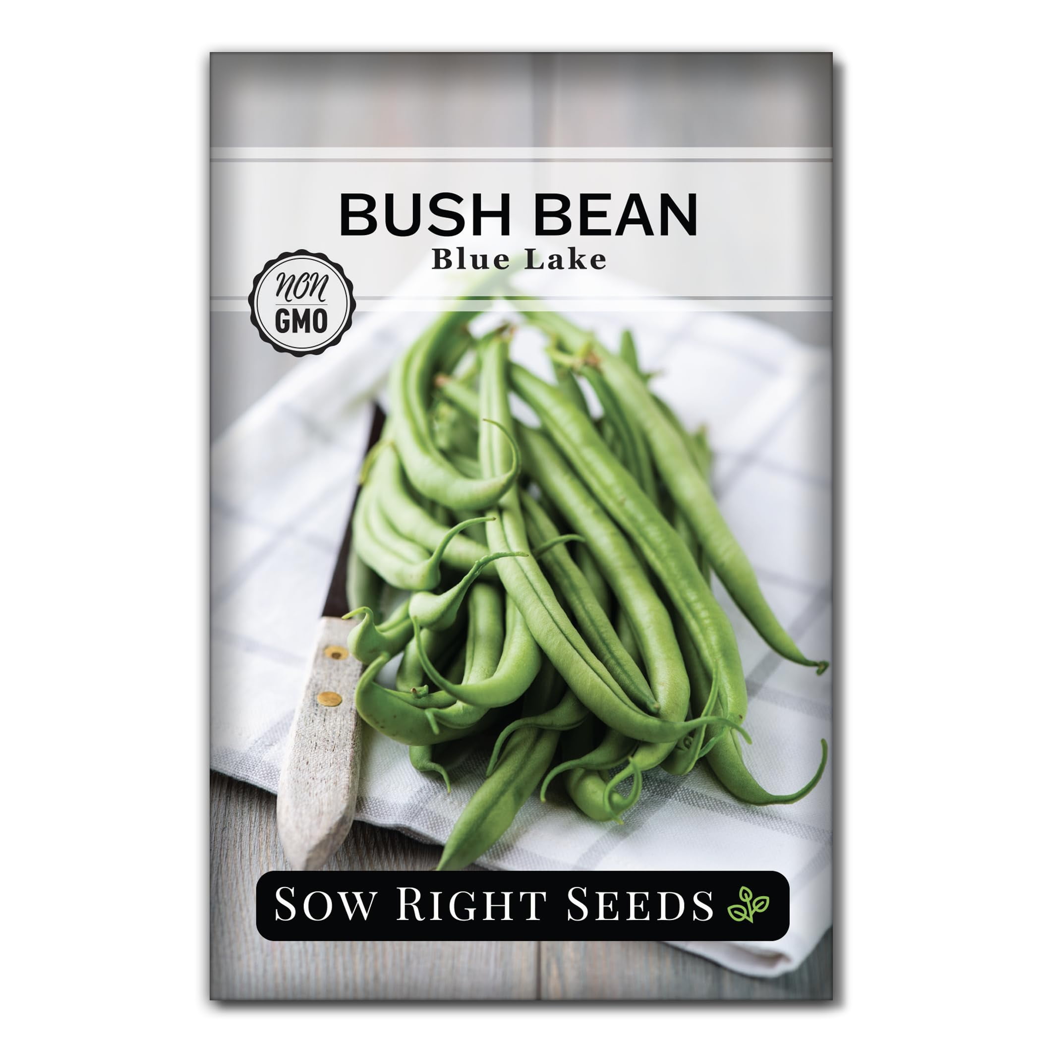 Sow Right Seeds AJH3 - Blue Lake Bush Bean Seeds for Planting - Non-GMO ...