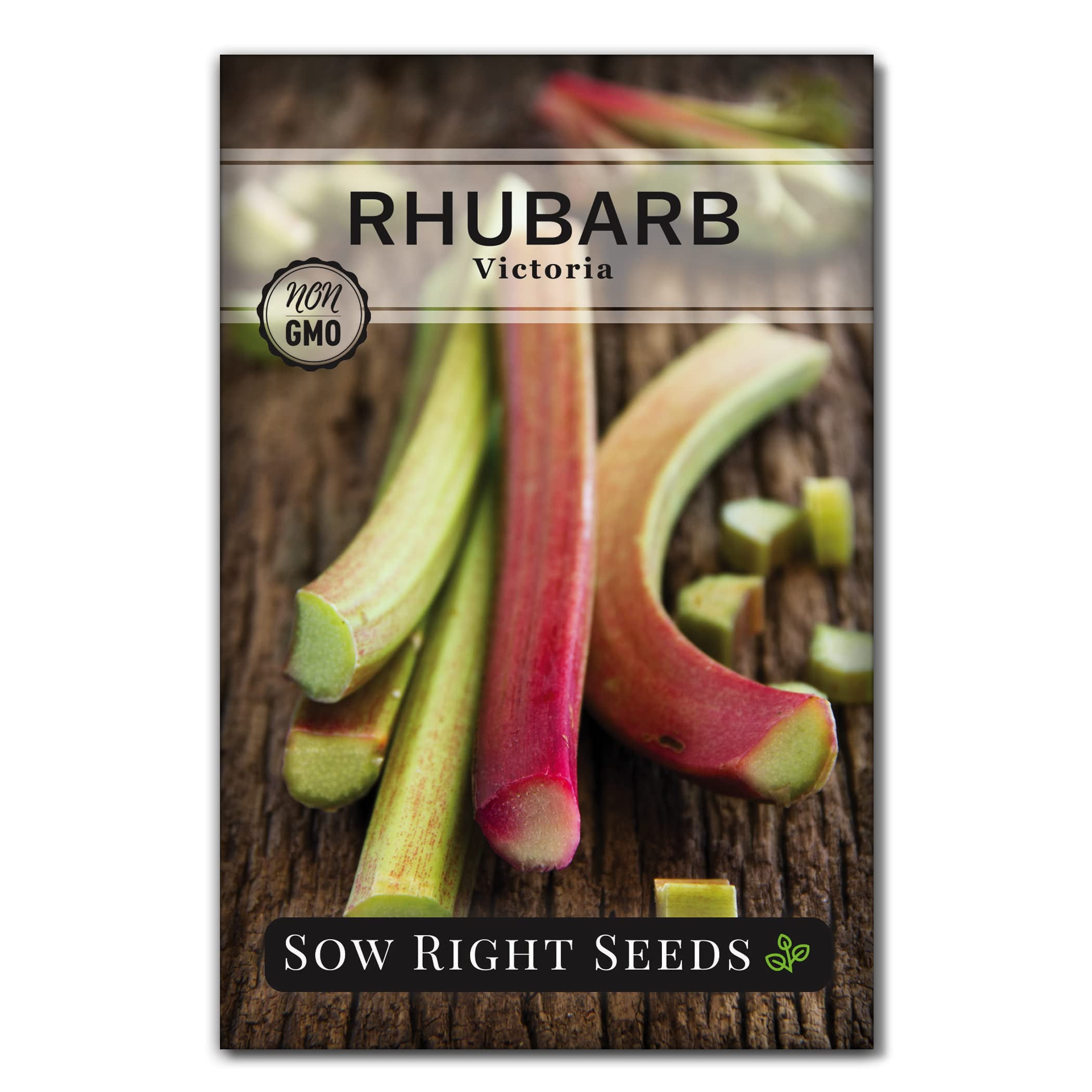 Sow Right Seeds PresNok - Victoria Rhubarb Seeds for Non-GMO Heirloom Packet with Instructions ...