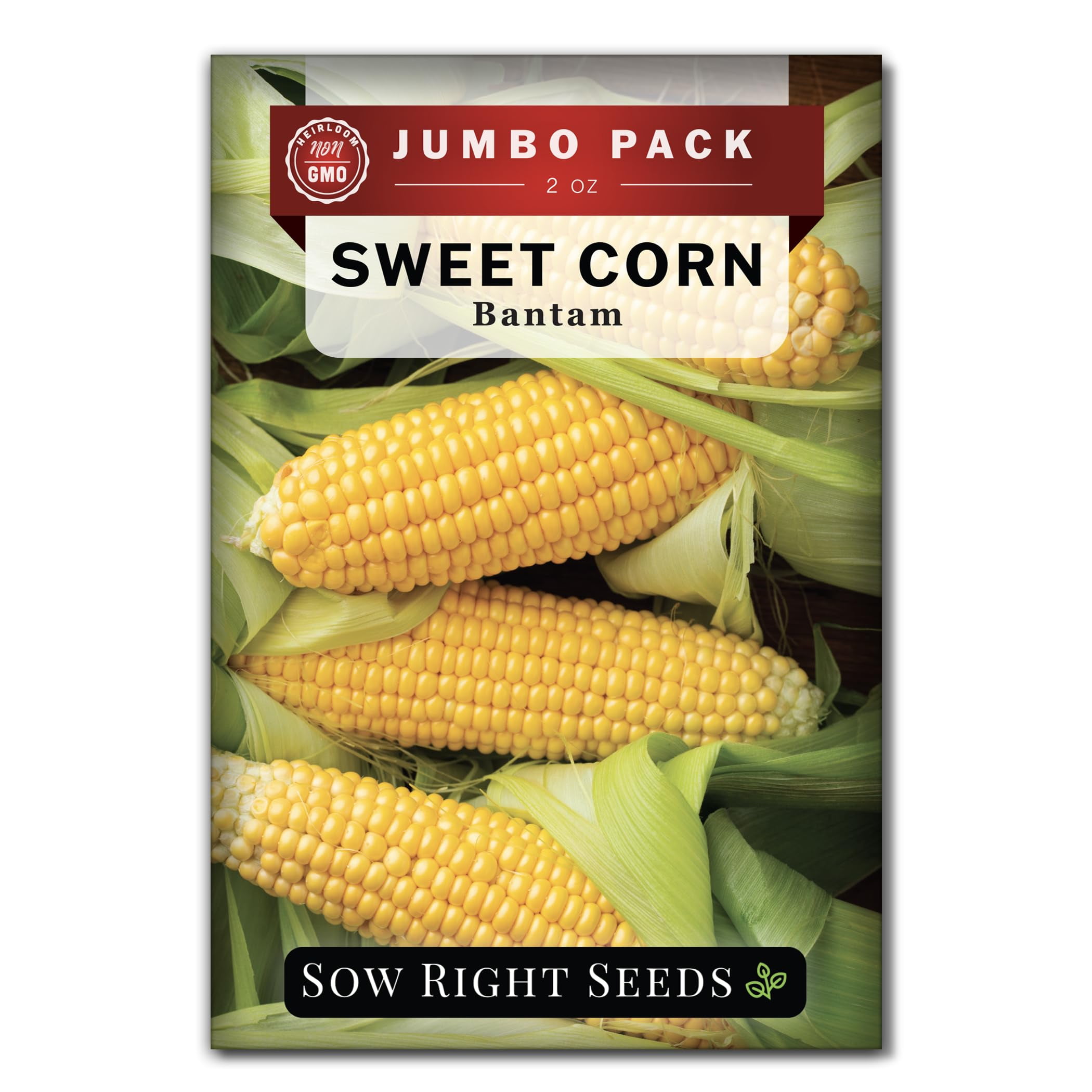 Sow Right SeedsUMRT - Bantam Sweet Corn Seed for 2 Ounce, 200 Seeds ...