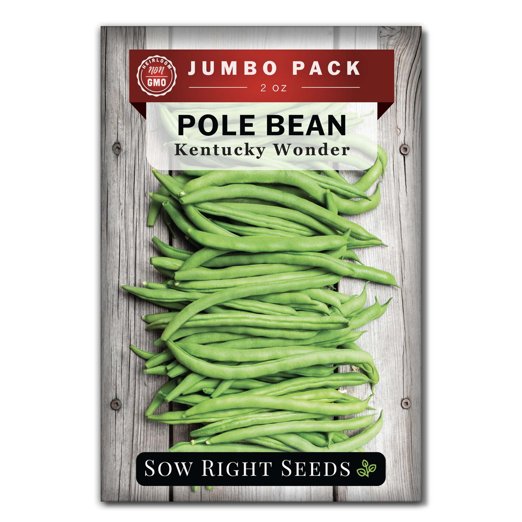 Sow Right TWE5 - Bulk Kentucky Wonder Pole for Planting - 2 Ounce, 170 ...