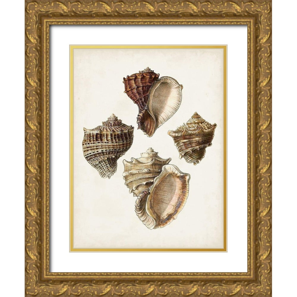 Sowerby, James 19x24 Gold Ornate Wood Framed with Double Matting Museum ...