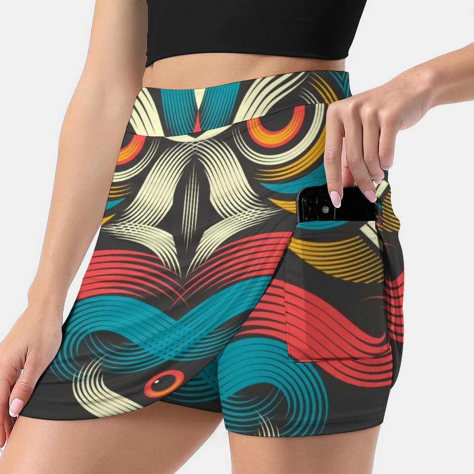 Sowl Women's skirt Aesthetic skirts New Fashion Short Skirts Owls Owl ...