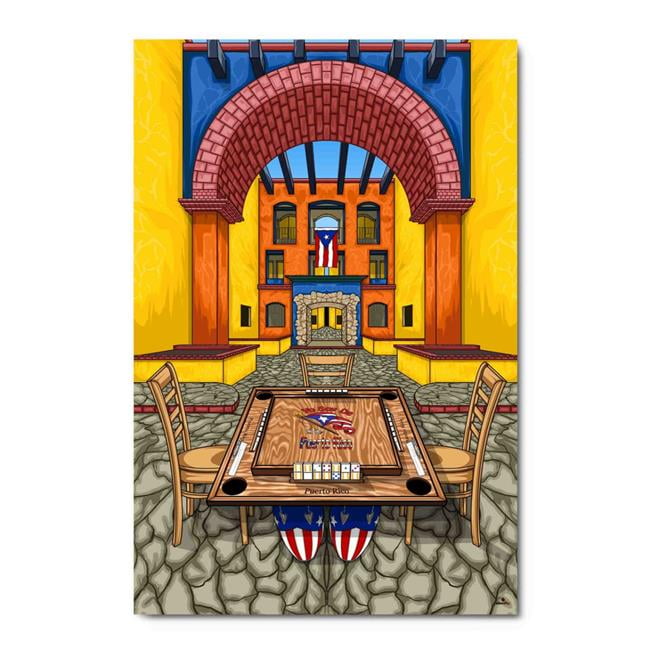 Soy De Puerto Rico Acrylic Glass Art - Walmart.com