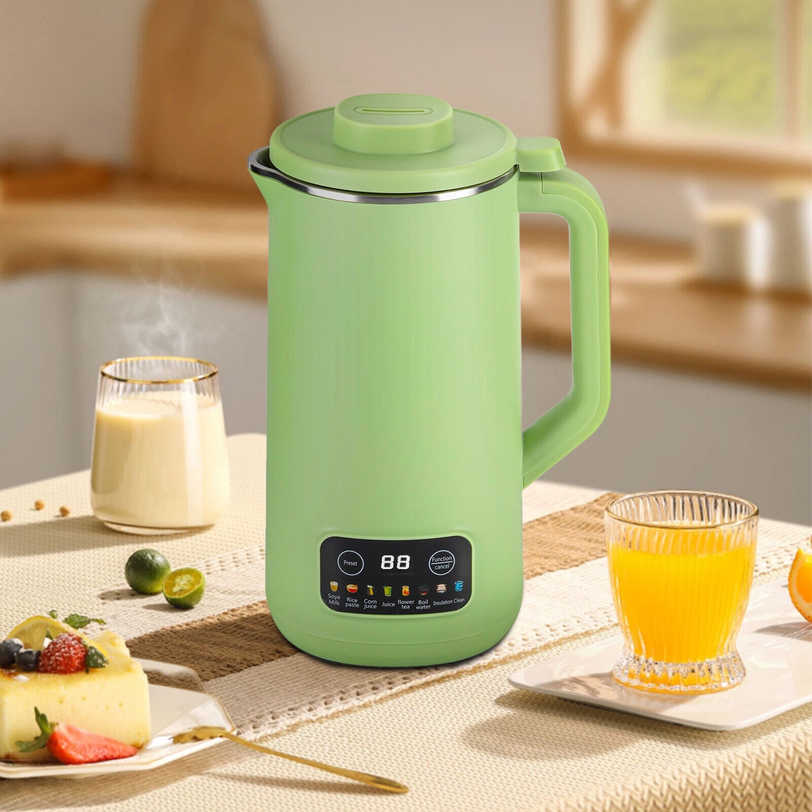 Soy Milk Machine Automatic Juicer Home Cooking Wall Breaking Machine ...