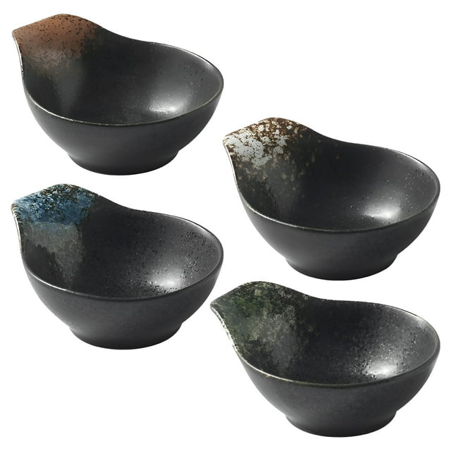 Soy Sauce Dish, Dipping Sauce Bowls, Small Dipping Bowls, Ceramic Pinch ...