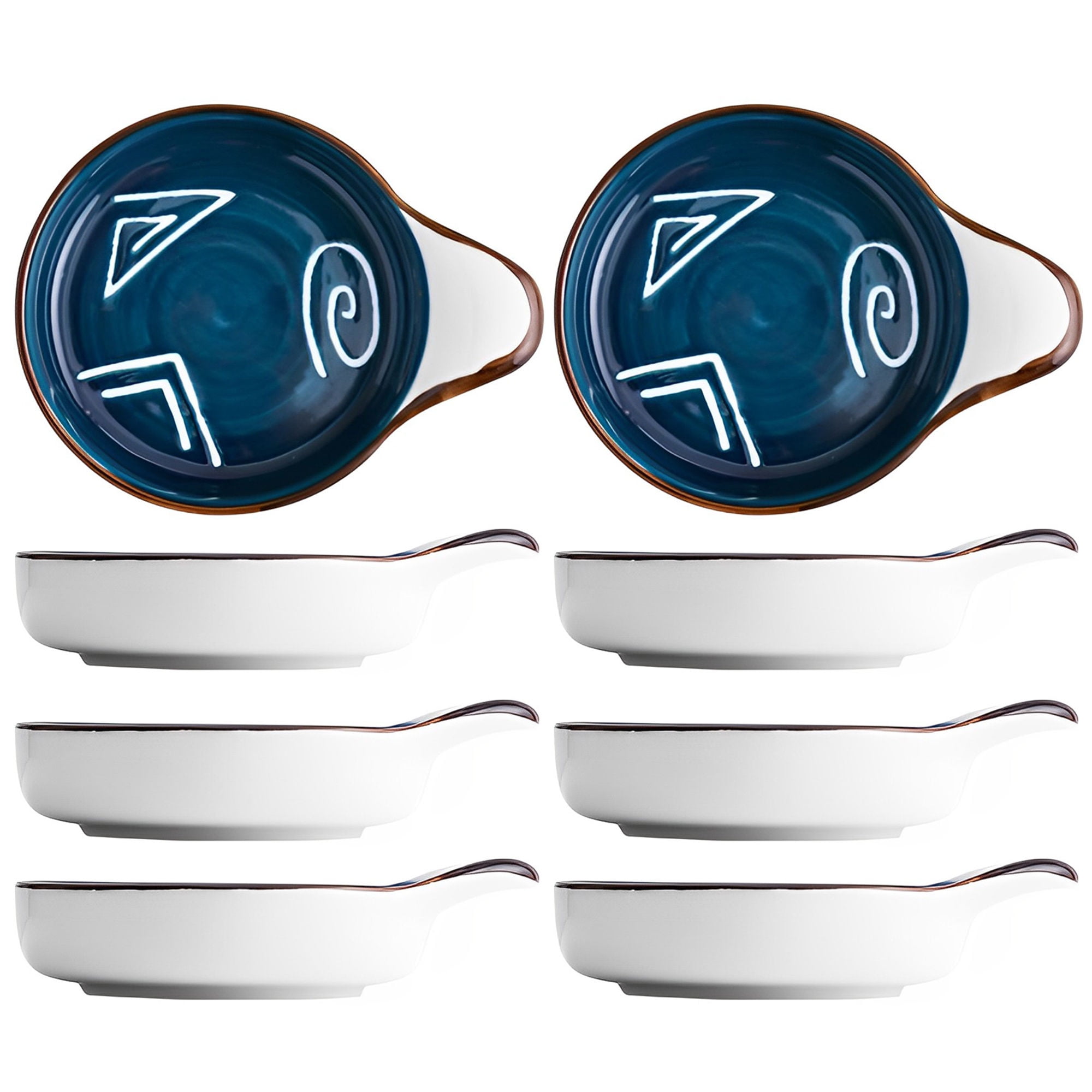 Soy Sauce Dish Set, Small Bowls For Side Dishes, Small Condiment Bowls ...