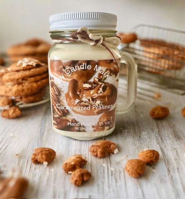 Soy Scented Candles | Handmade & Highly Aromatic Candles Burns Upto 85 ...