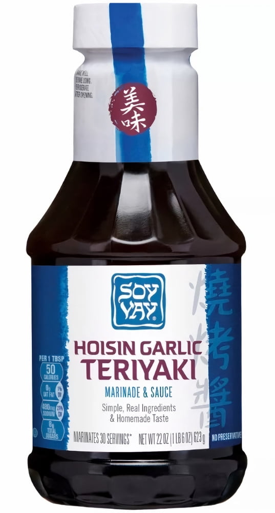 Soy Vay Hoisin Garlic Teriyaki Marinade and Sauce 22 oz (Pack of 32 ...