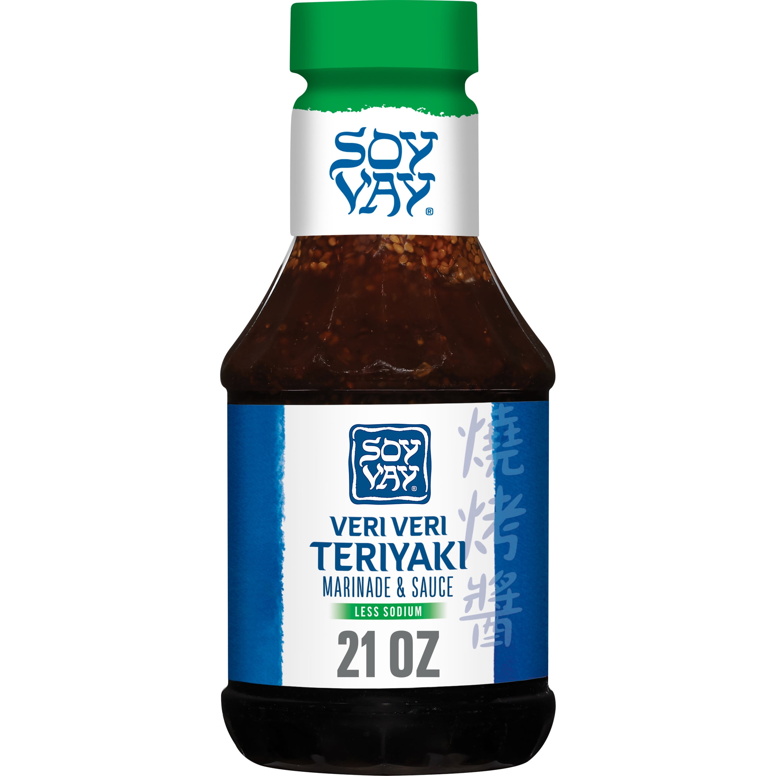 Soy Vay Low Sodium Veri Veri Teriyaki Marinade and Sauce, 21 fl oz ...