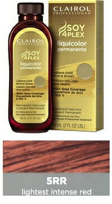 Soy4plex Liquicolor Permanent Hair Color - 5RR/660R Lightest Intense ...