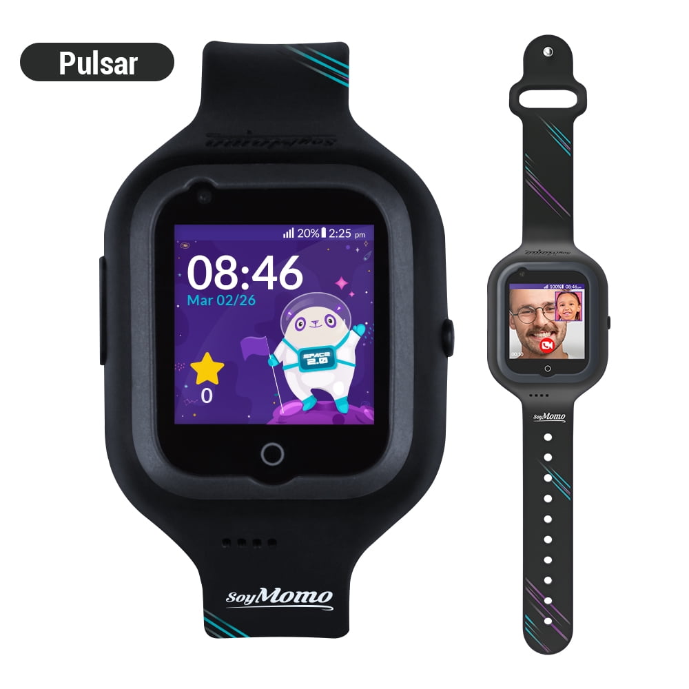 SoyMomo Space 2.0 Kids Smartwatch with GPS, Black - Walmart.com