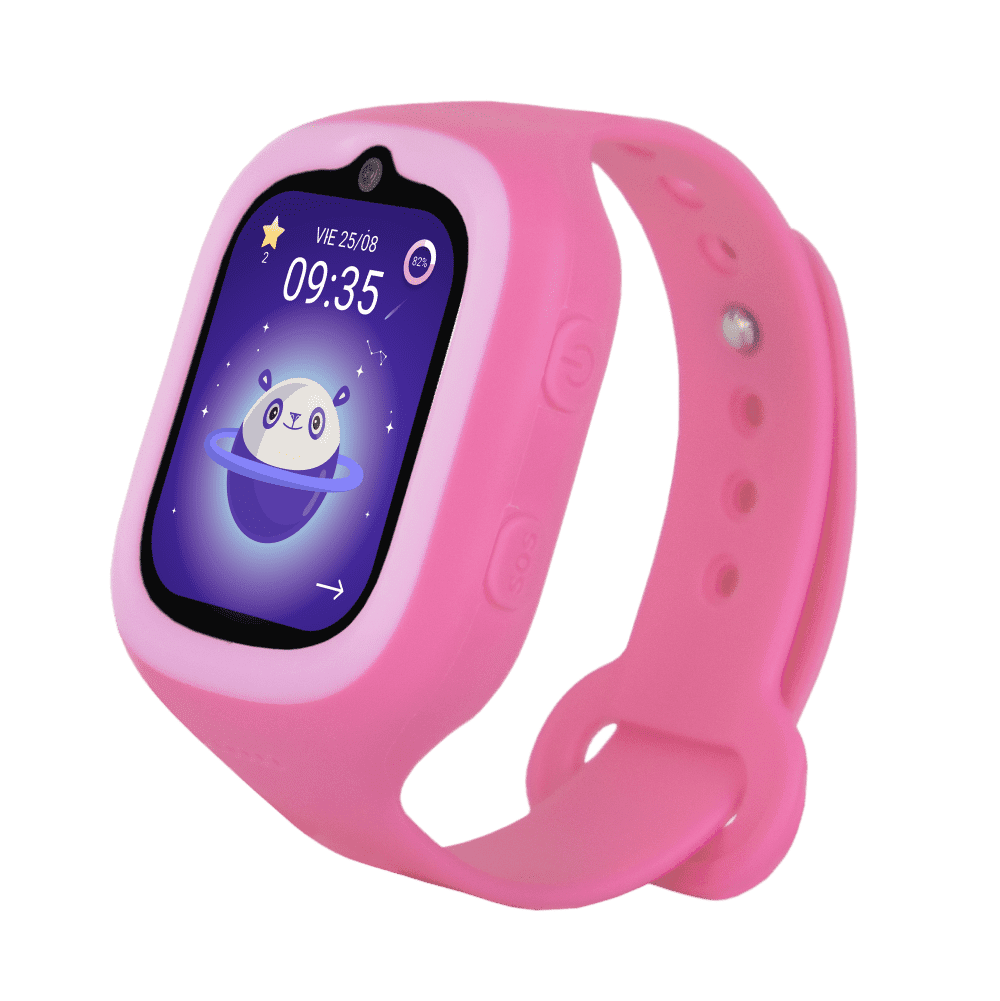 SoyMomo Space Smartwatch 3 (GPS) 47 mm with Pink Silicone Band ...
