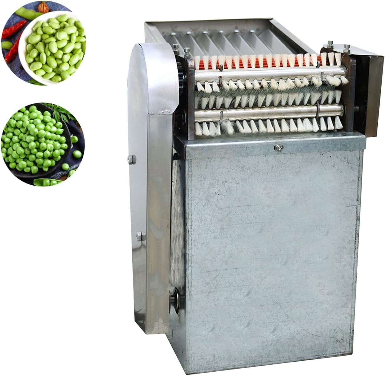 Soybean Huller Pea Peeling Machine Market Type Hulling of Edamame ...