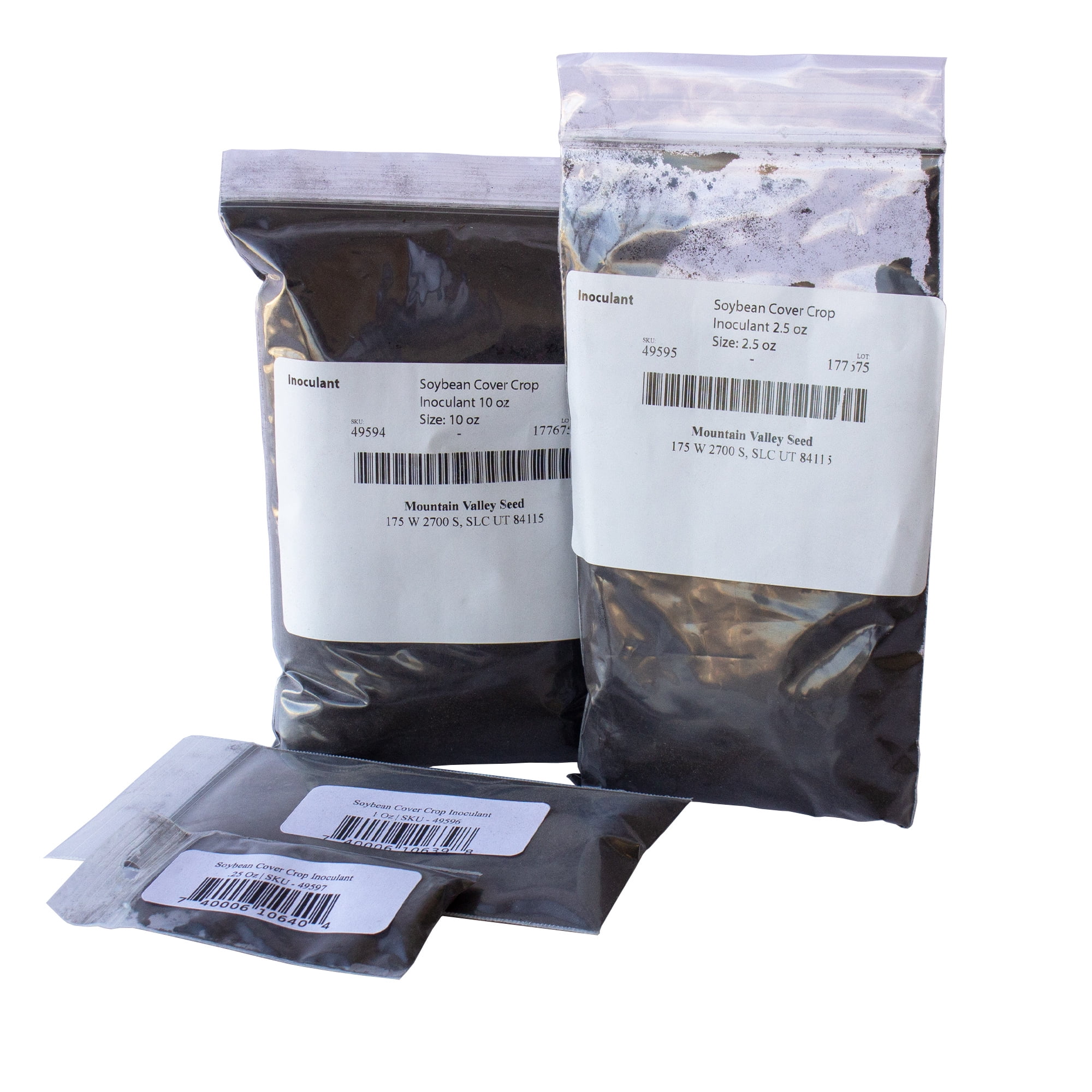Soybean Inoculant - Cover Crop Seed Inoculant for Soybean Seeds - 10 Oz ...