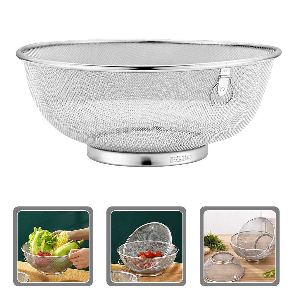 Soybean Milk Strainer Bowl Metal Colander Sieve Sifter Kitchen ...