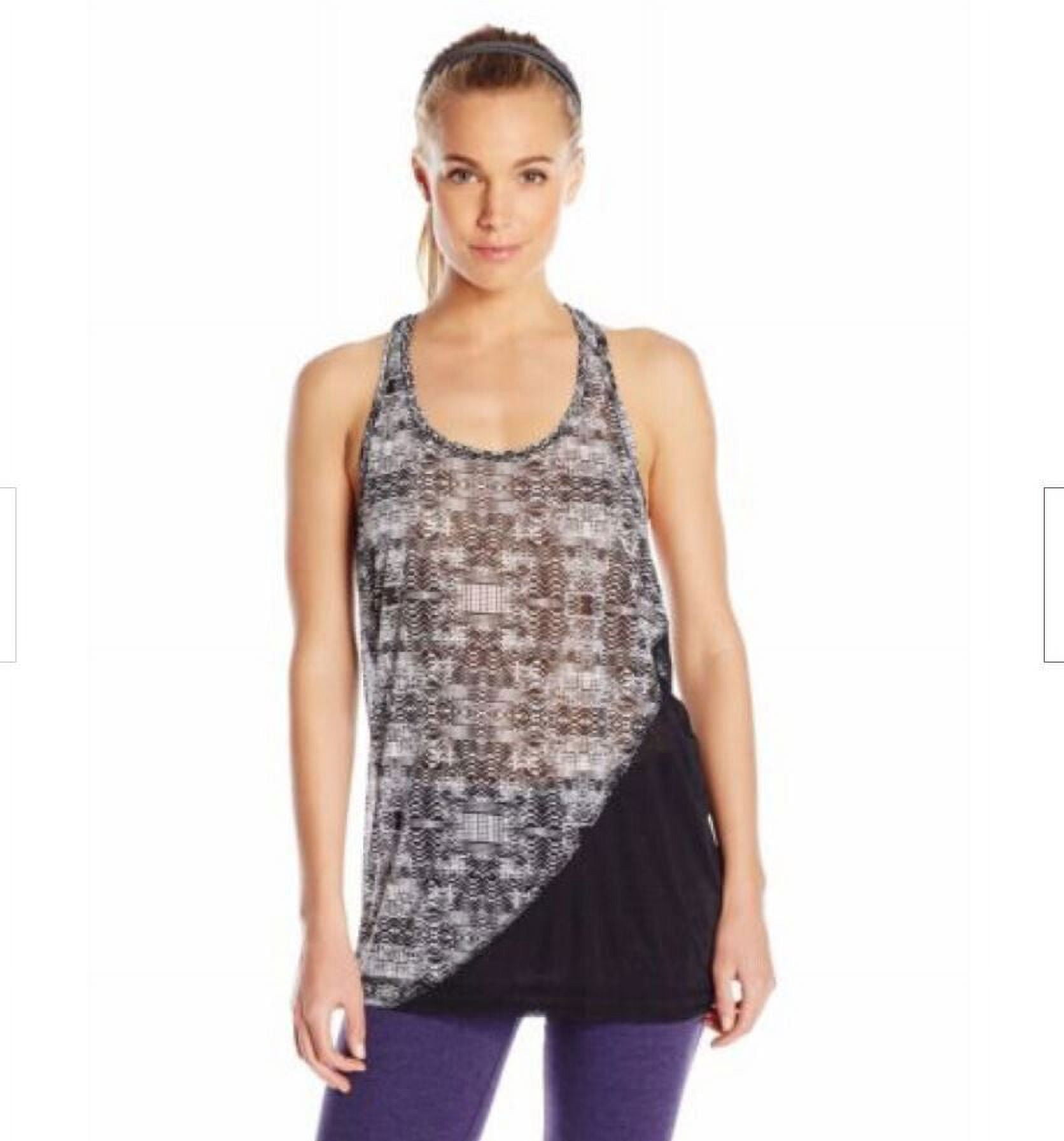 Soybu Women's Brooklyn Training Running Gym Scoop Tank Top, Black ...