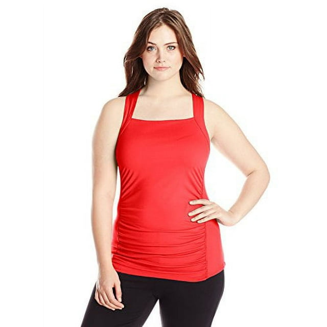 Soybu Womens Alecia Tank Yoga Fitness Plus Size, Amore - 3X - Walmart.com