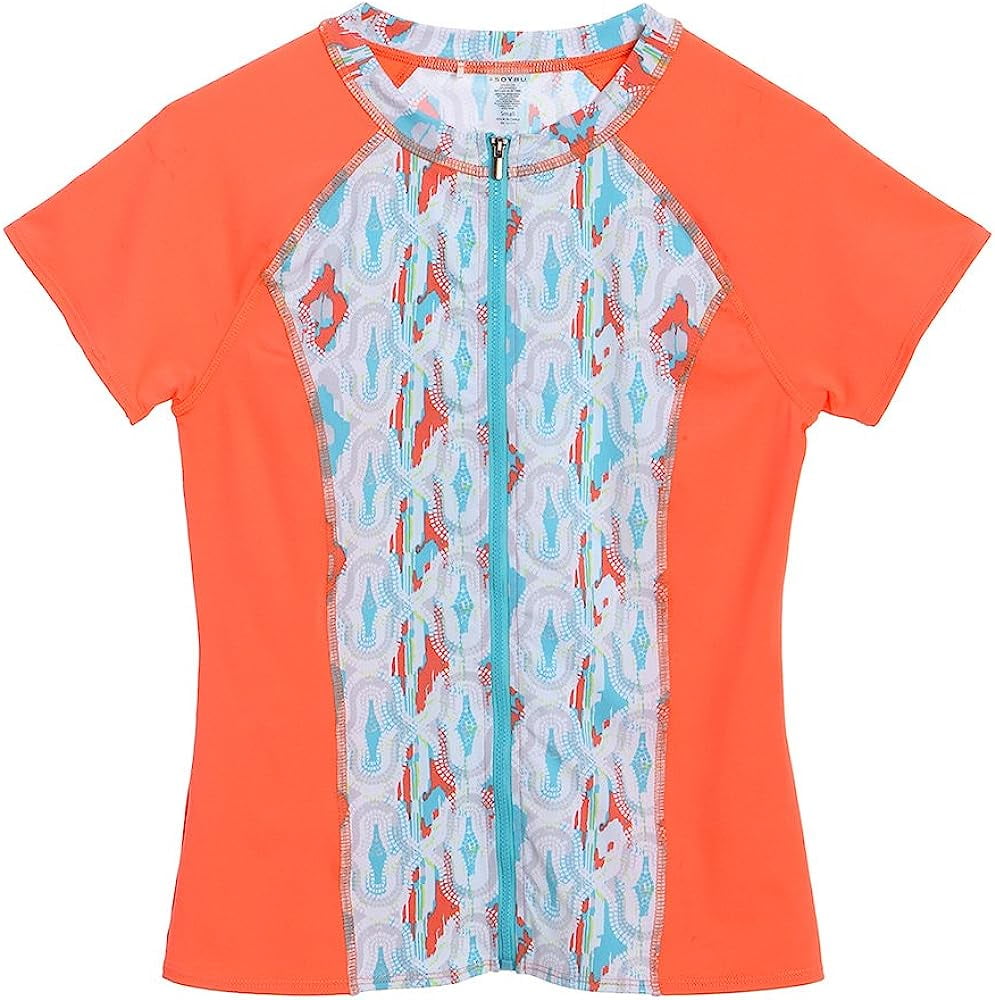 Soybu Women's Clearwater Swimwear Rash Guard, Lightweight, Super Soft ...