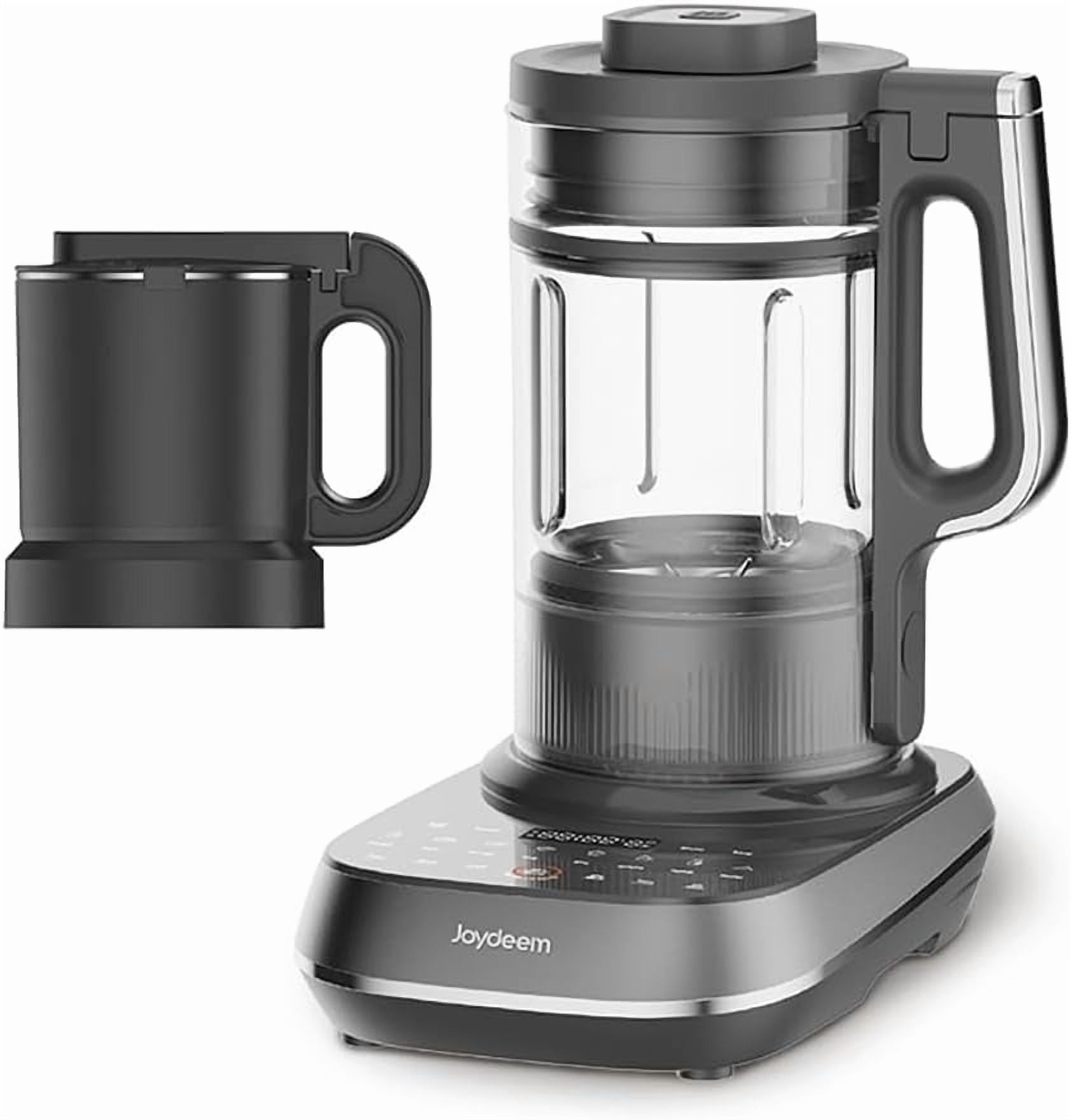 Soymilk Maker Machine, Heated Blender with Grind Cup, Low Noise ...