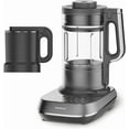 Soymilk Maker Machine, Heated Blender with Grind Cup, Low Noise ...