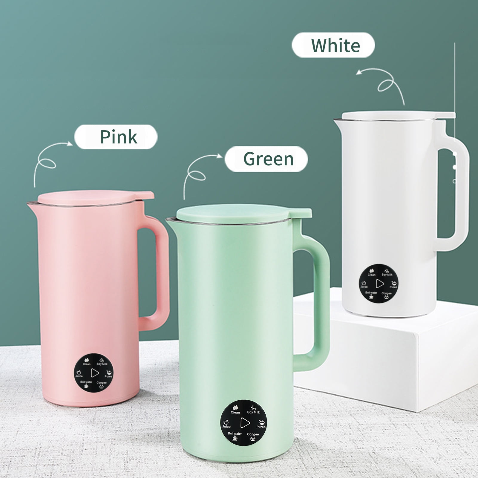 Soymilk machine,With Stainless Steel 350ml Juicer Soy Rice Cereal Water ...