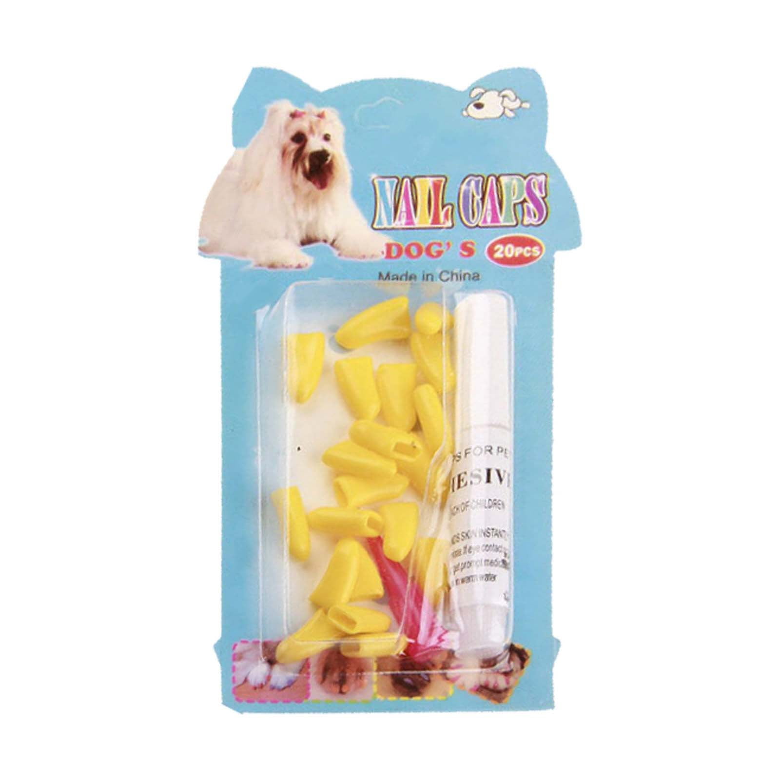 Soyumi Cat Nail Caps | Cat Nail Covers with Adhesives and Applicators ...