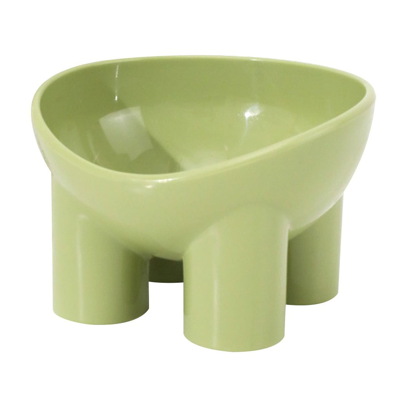 Soyumi Elevated Cat Bowls Plastic Raised Cat Bowl 15° Raised Pet Food ...