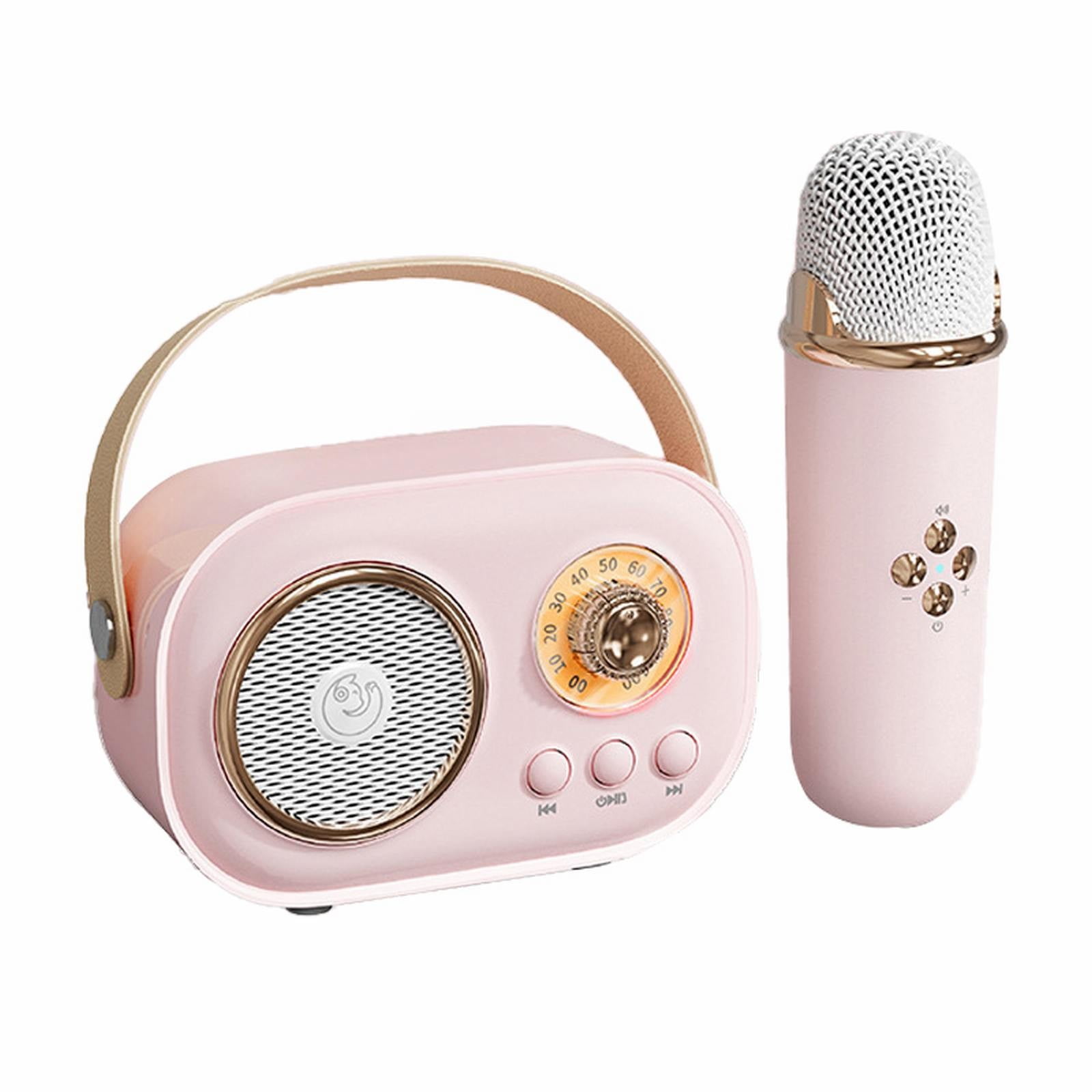 Soyumi Mini Karaoke Machine for Kids,Portable Bluetooth Speaker with 1/ ...