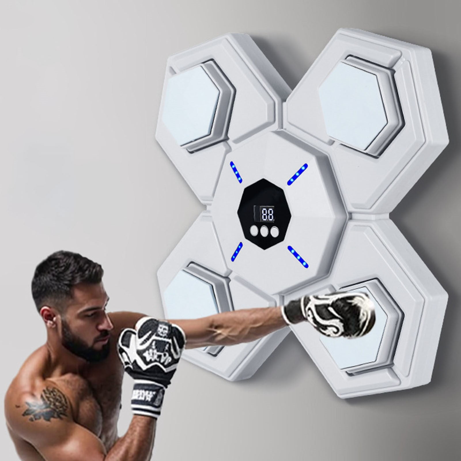 Soyumi Music Boxing Machine,Music Boxing Counter: A Home Sports Fitness ...