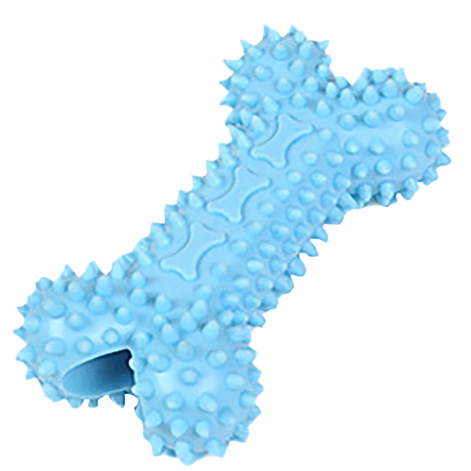 Soyumi Rubber Bone Chew Toy Teeth Cleaning, Tough Dog Bone for All Breeds and Sizes Natural ...