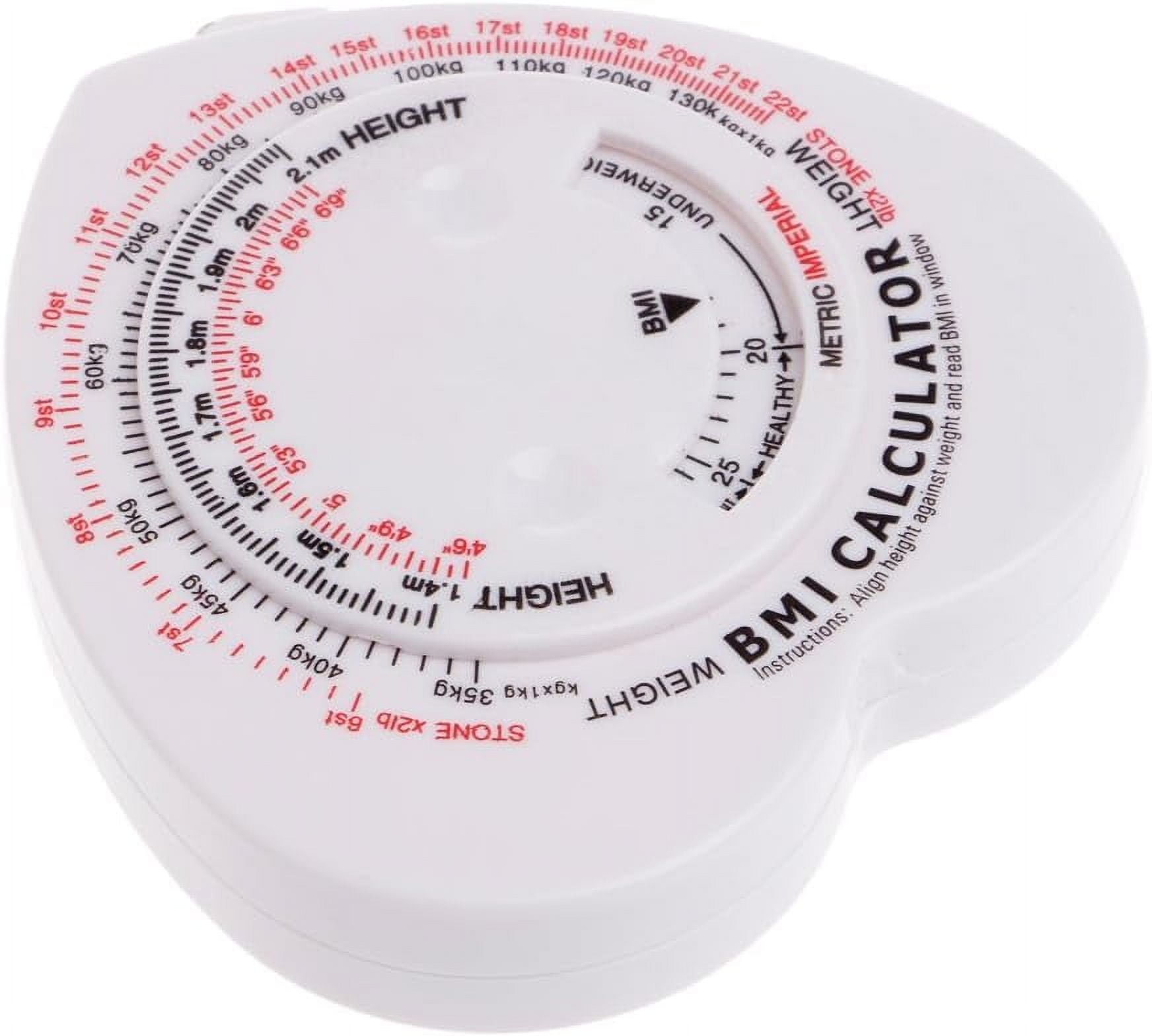 Soyumi Ruler Heart Body Mass Index Tape Measure Calculator Body Muscle ...