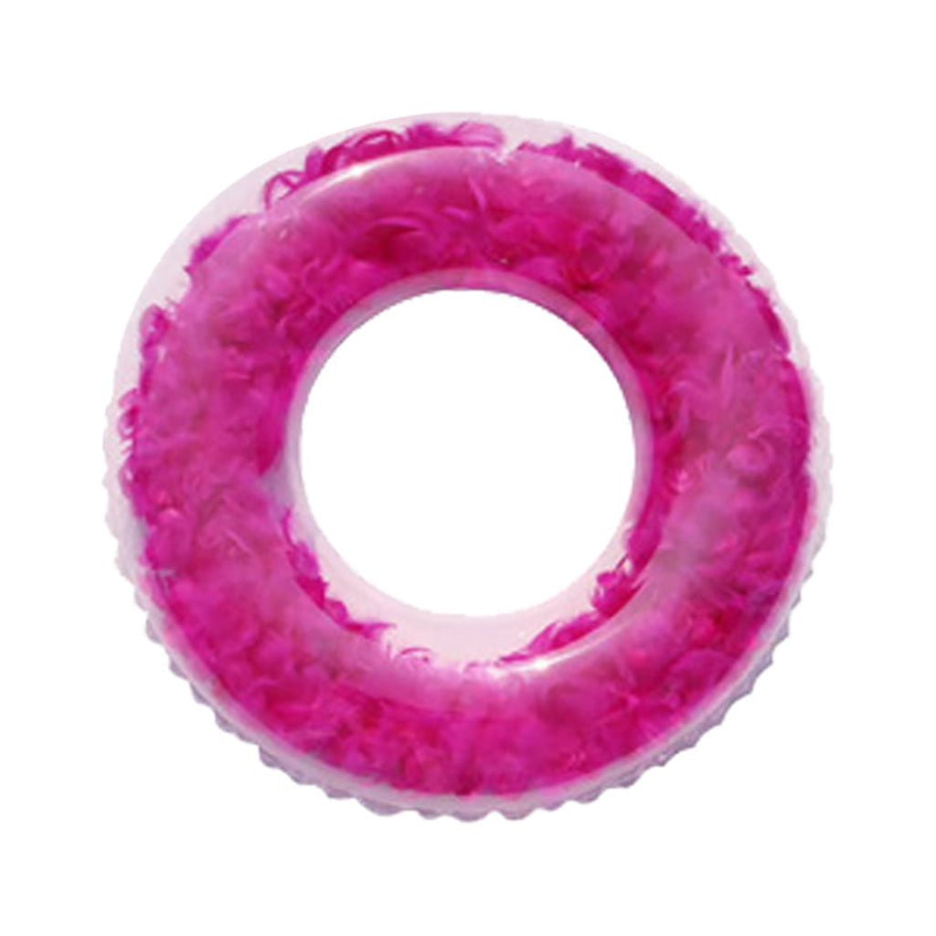 Soyumi Swimming Recreation Lively Swim Ring Summer Fun Feather Swim ...