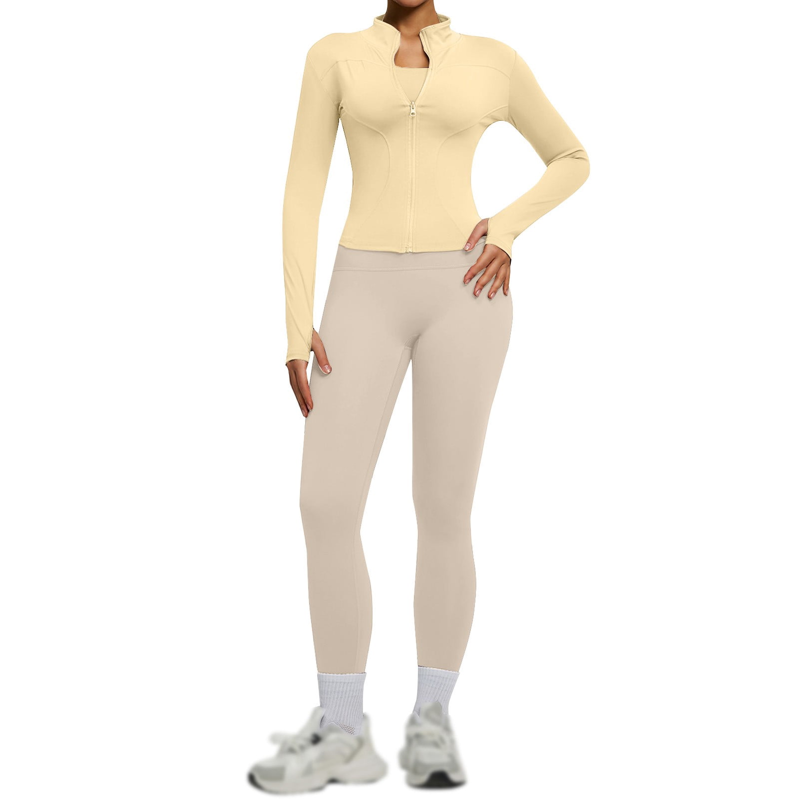 Soyumi Women'S Workout Yoga Sets 2PC, Yoga Pants High Waist Tummy ...