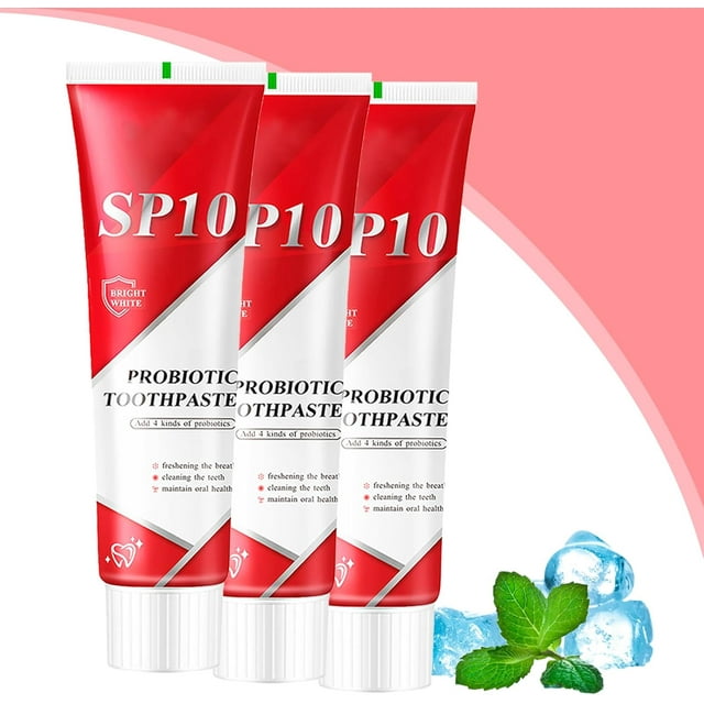 Sp-10 Toothpaste, Super Probiotic Toothpaste with 6 ProbioticsSuper ...