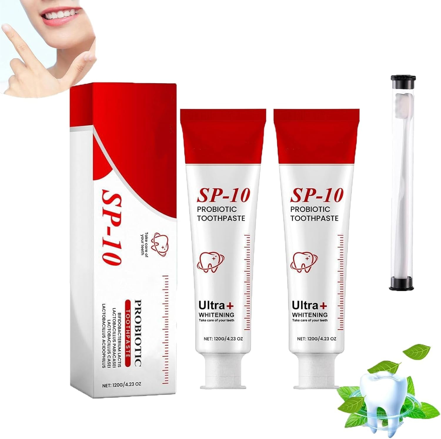 Sp-10 Ultra Whitening Toothpaste, SP-10 Probiotic Toothpaste, Sp-10 ...