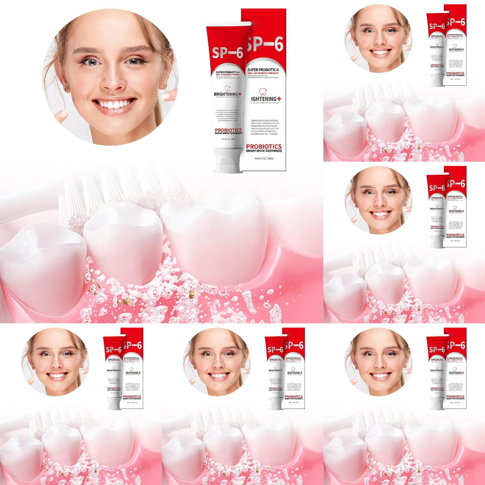 Sp 6 Sp 6 Toothpaste Toothpaste Sp 6 Probiotic Toothpaste Deep Cleaning ...