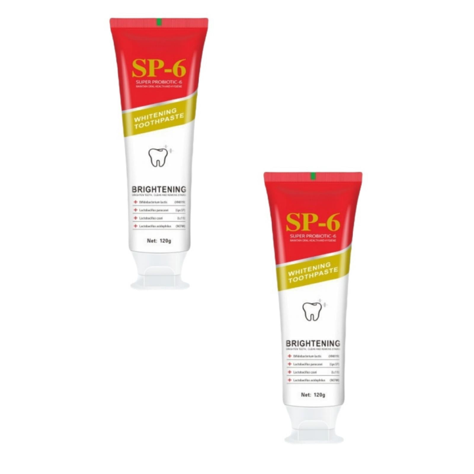 Sp-6 Toothpaste, Probiotics Bright White Toothpaste, Deep Cleaning Care ...