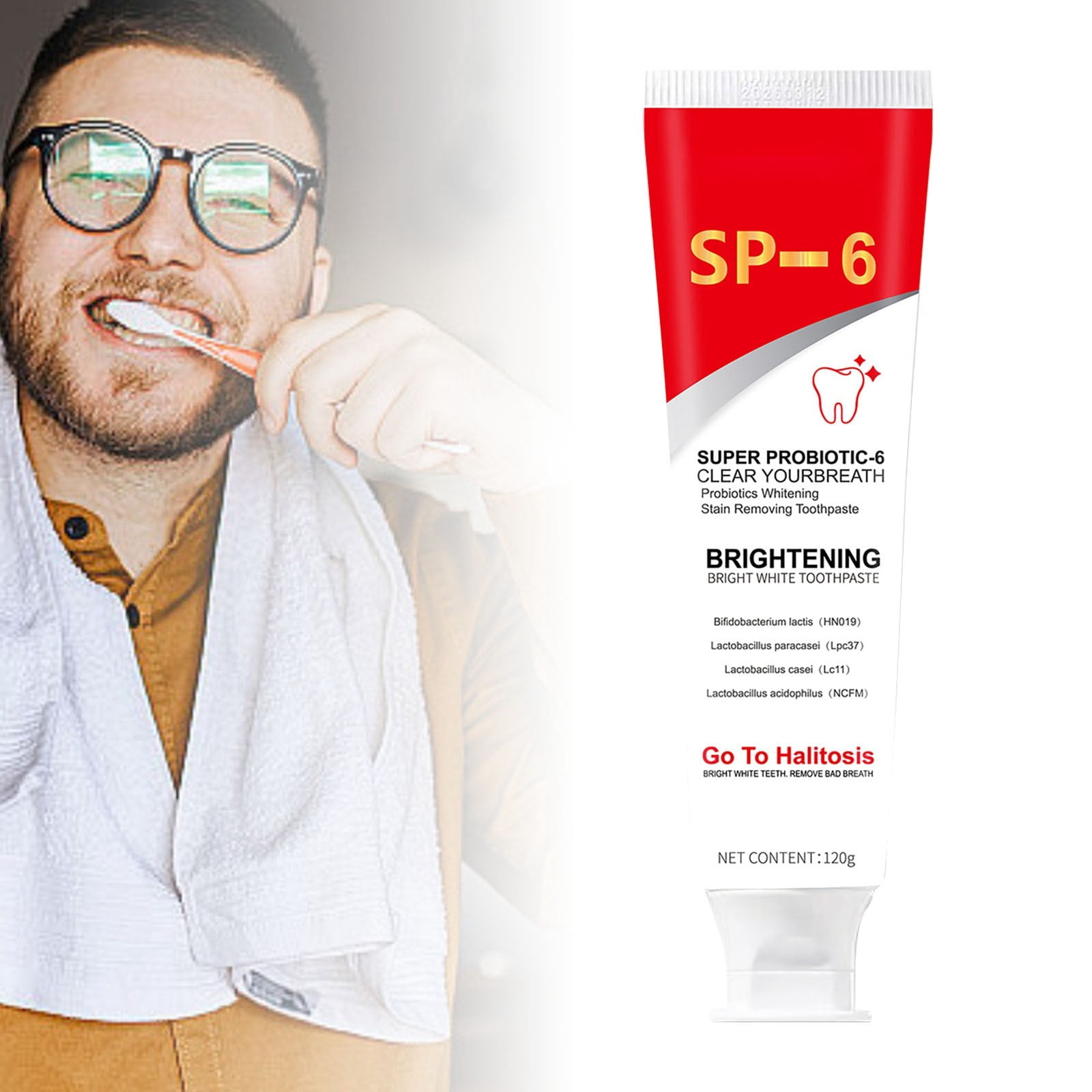 Sp 6 Toothpaste Ultra Toothpaste Sp 6 Probiotic Brightening Toothpaste ...